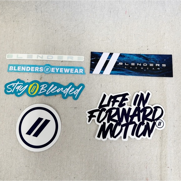 Blenders Eyewear | Other | Blenders Eyewear Lot Of 6 Assorted Logo Die ...